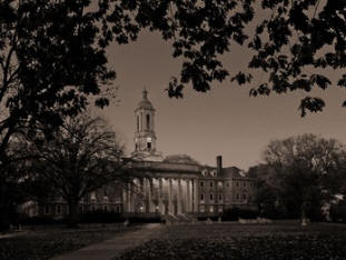 Penn State Old Main Photos by William Ames