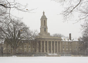 Penn State Old Main Photos by William Ames